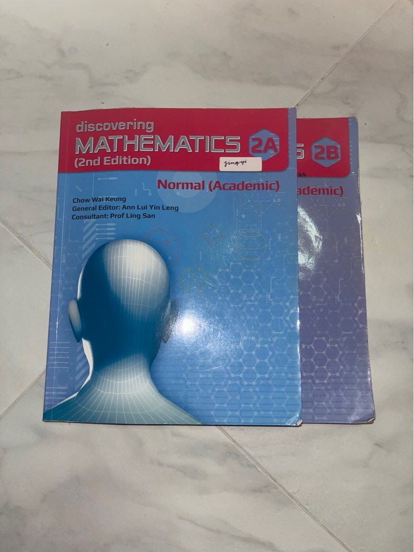 Discovering Mathematics 2A and 2B Normal Academic, Hobbies & Toys ...