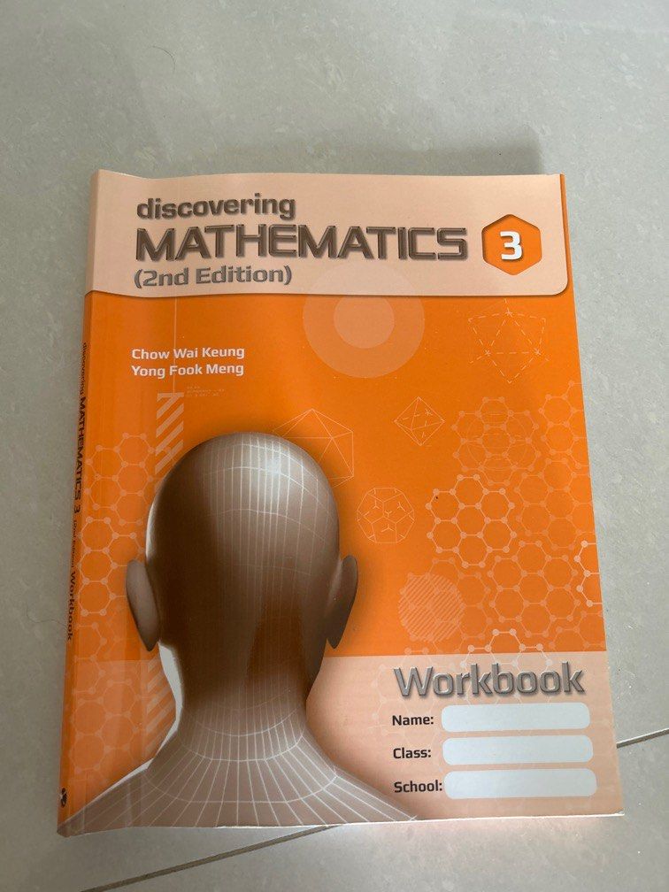 discovering mathematics textbook workbook secondary 3, Hobbies & Toys ...