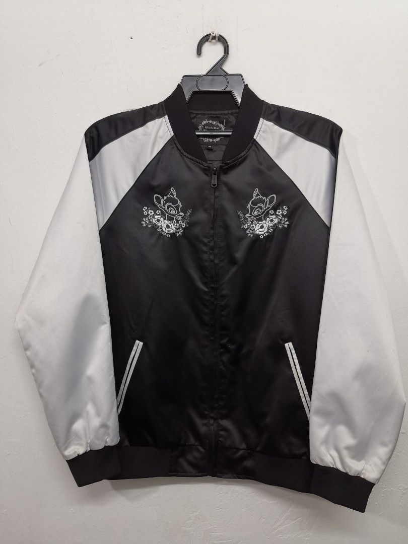 Disney Bambi Embroidery Sukajan Jacket, Men's Fashion, Coats, Jackets ...