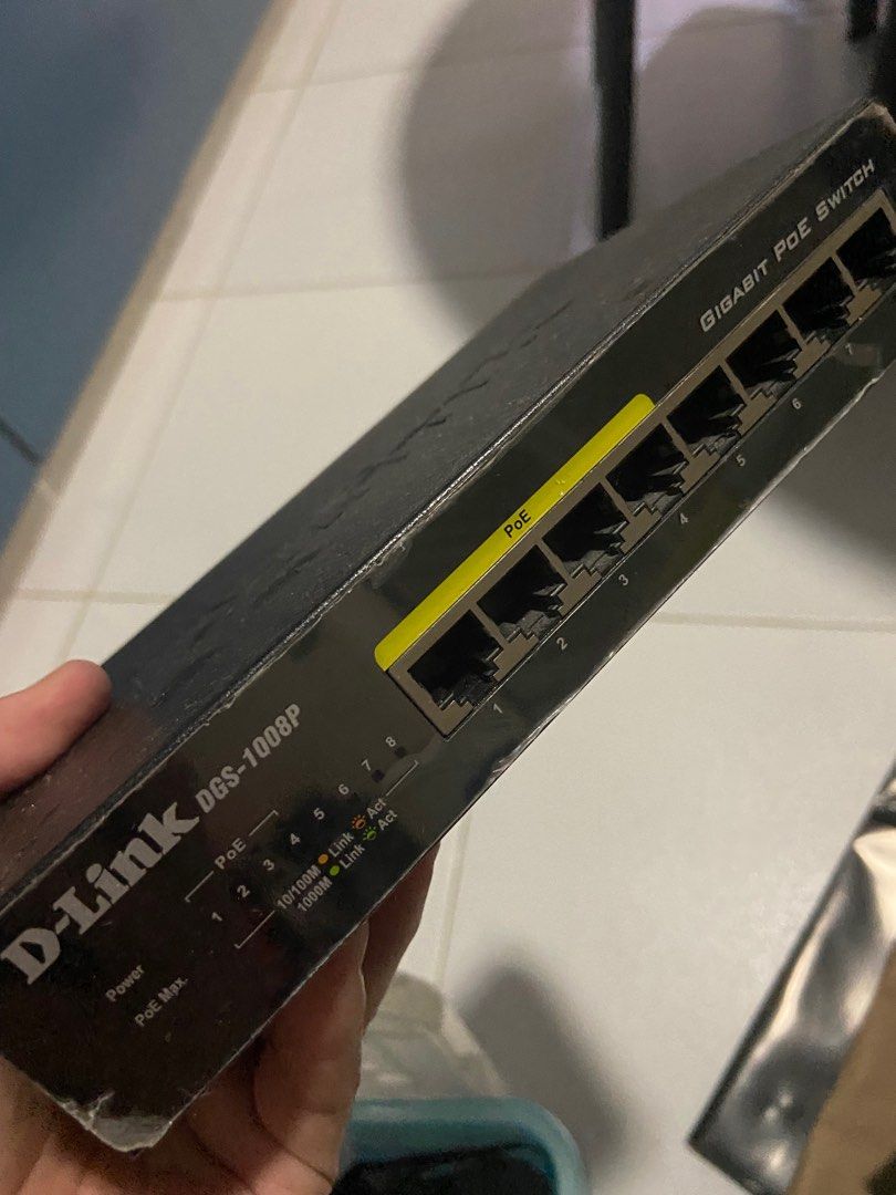 D-Link DGS-1008P, Computers & Tech, Parts & Accessories, Other ...