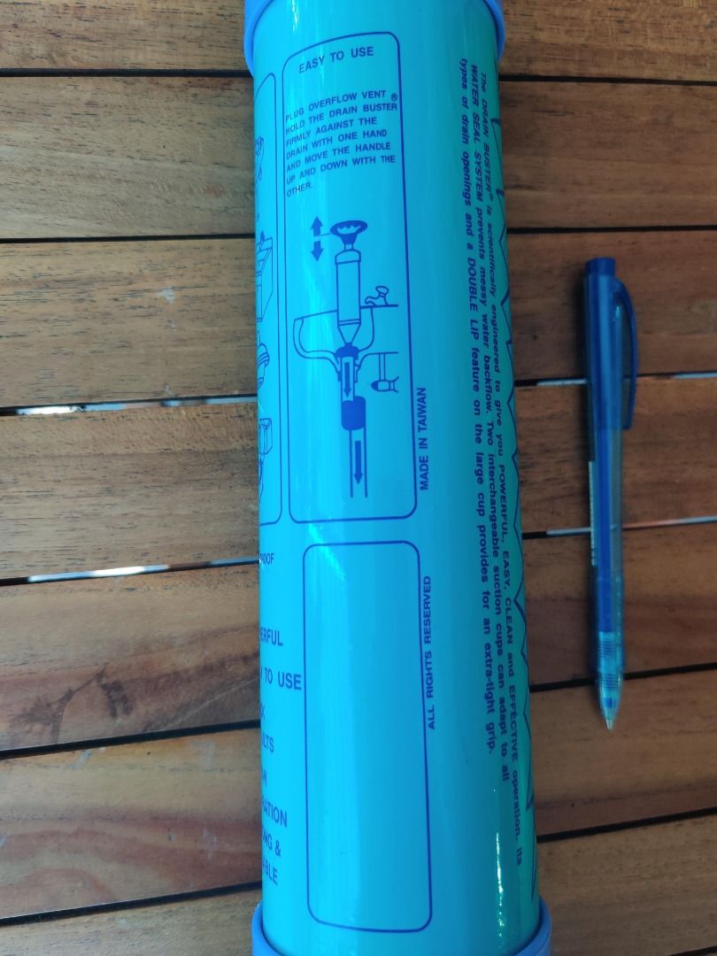 Drain Buster, Bathroom Kitchen Sink Cleaner, Toilet Plunger, Suction ...