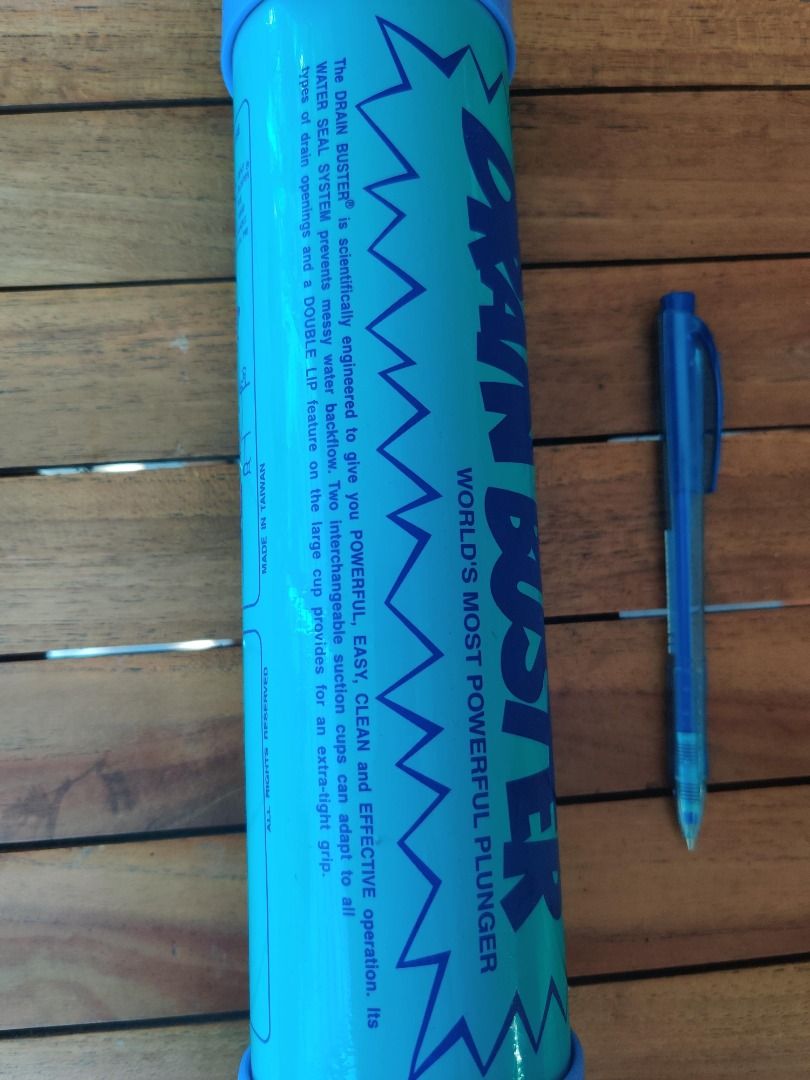 Drain Buster, Bathroom Kitchen Sink Cleaner, Toilet Plunger, Suction ...