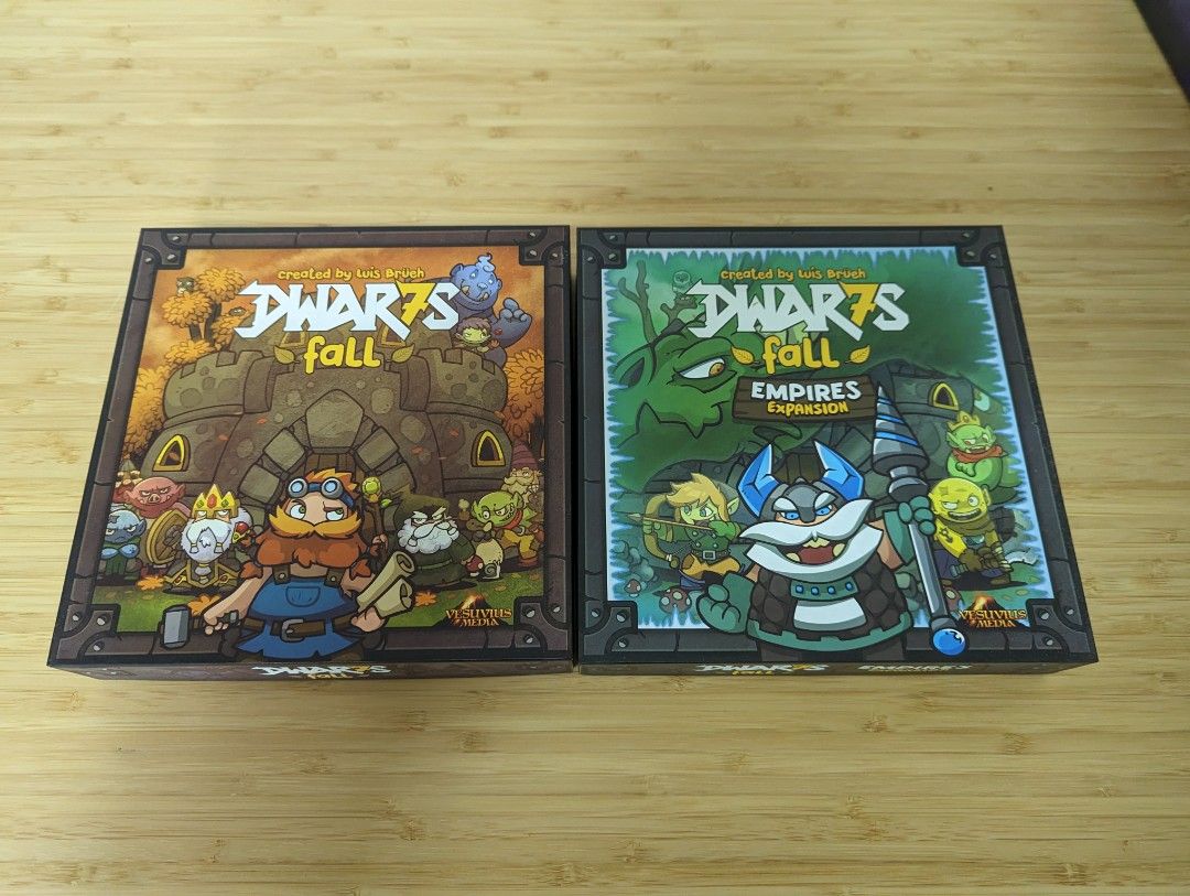 Dwar7s Fall with Empires Expansion (Dwarfs Fall), Hobbies & Toys, Toys ...