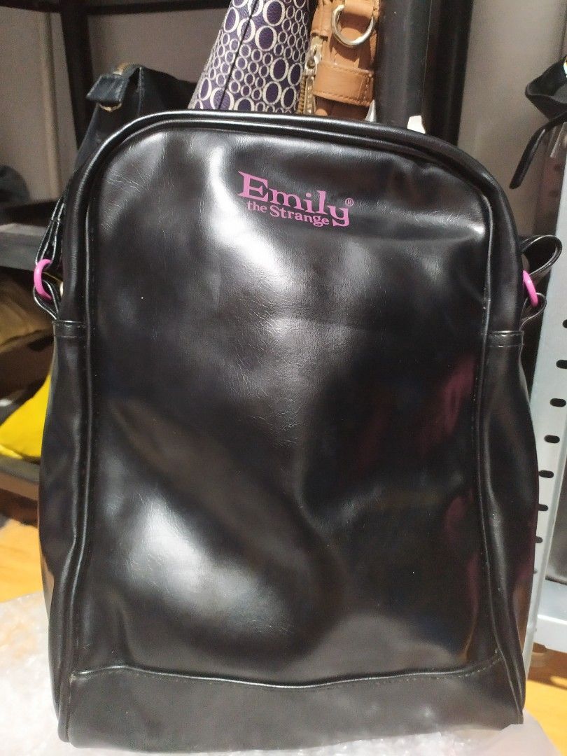 Emily the Strange sling bag, Women's Fashion, Bags & Wallets, Cross-body Bags on Carousell