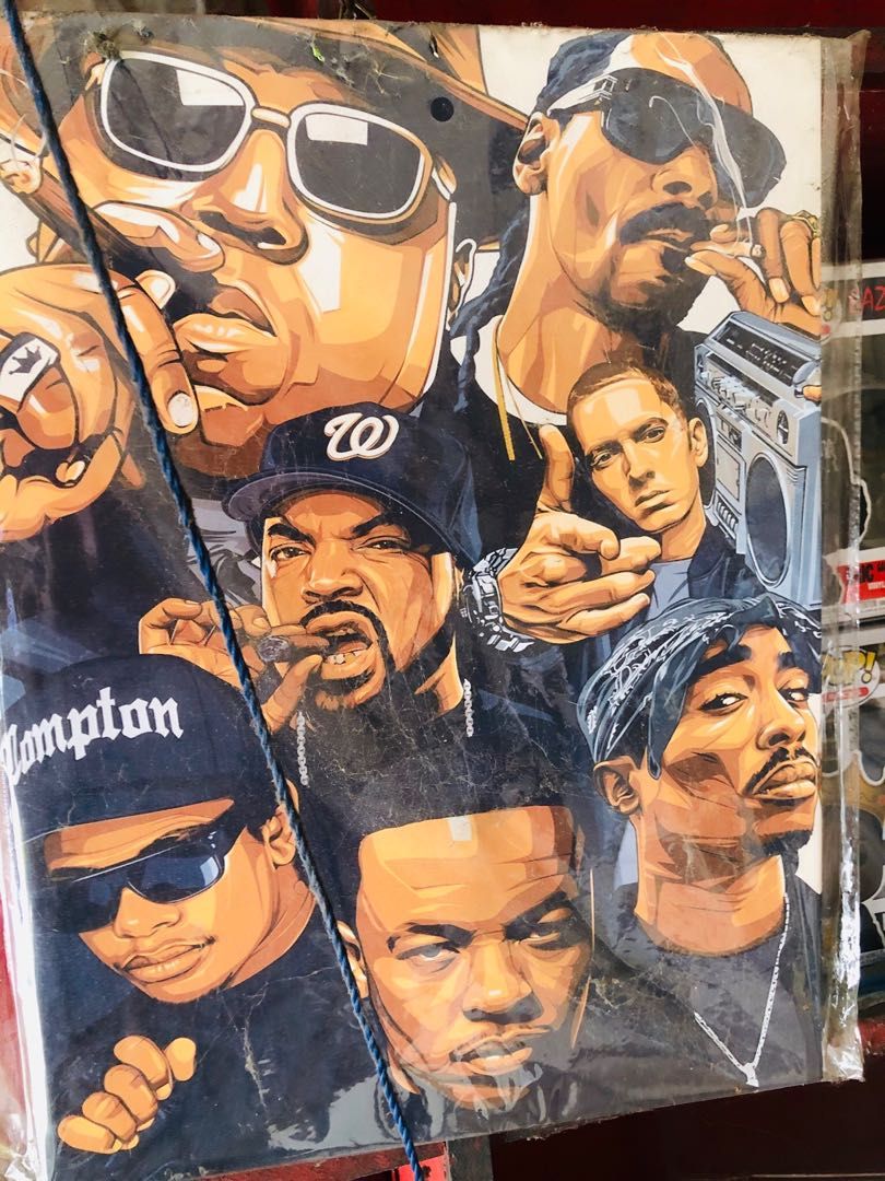 eminem,tupac,biggie,ice cube, jordan lebron iverson eazy e b-rabbit ...
