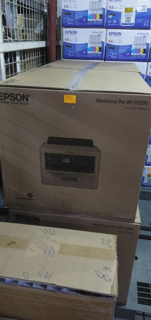 Epson WorkForce Pro WF-C5290 Wi-Fi Duplex Inkjet Printer, Computers & Tech, Printers, Scanners ...