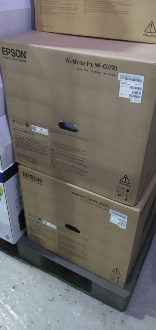 Epson WorkForce Pro WF-C5790 Wi-Fi Duplex All-in-One Inkjet Printer ...