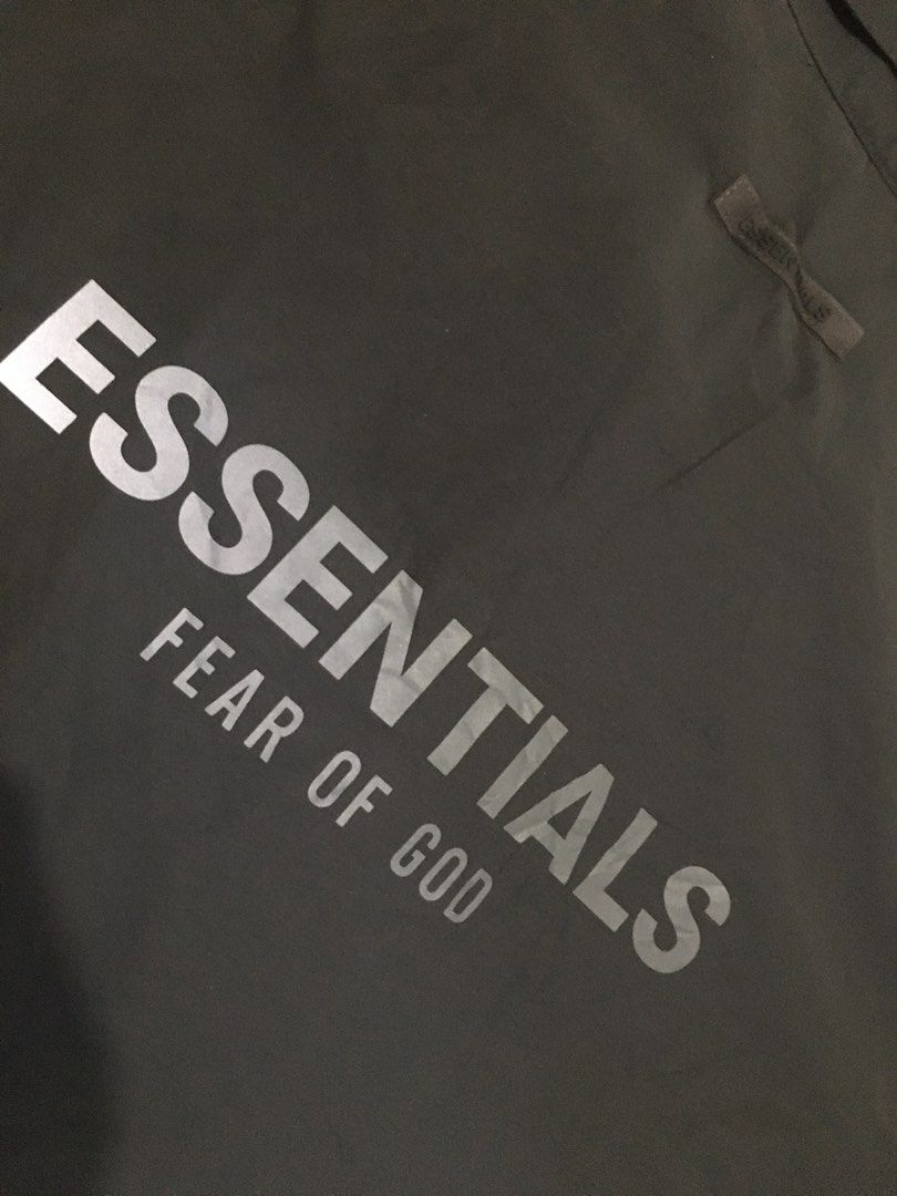 ESSENTIALS FOG FEAR OF GOD SOUVENIR COACH JACKET, Men's Fashion, Coats ...