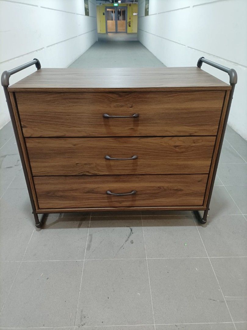 ETHAN INDUSTRI Series Chest of Drawers, Furniture & Home Living, Furniture, Shelves, Cabinets ...