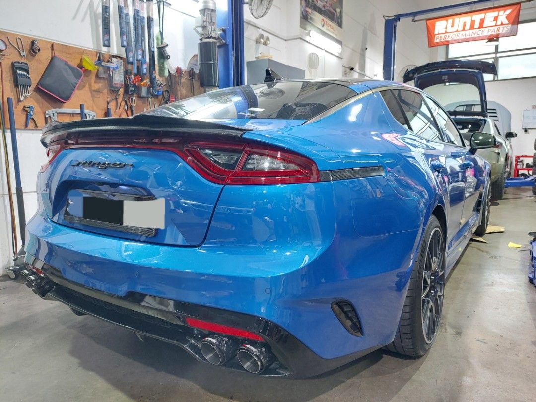 FORGED CARBON FIBER AKRAPOVIC EXHAUST TIP HEAD MODIFICATION , CUSTOM ...