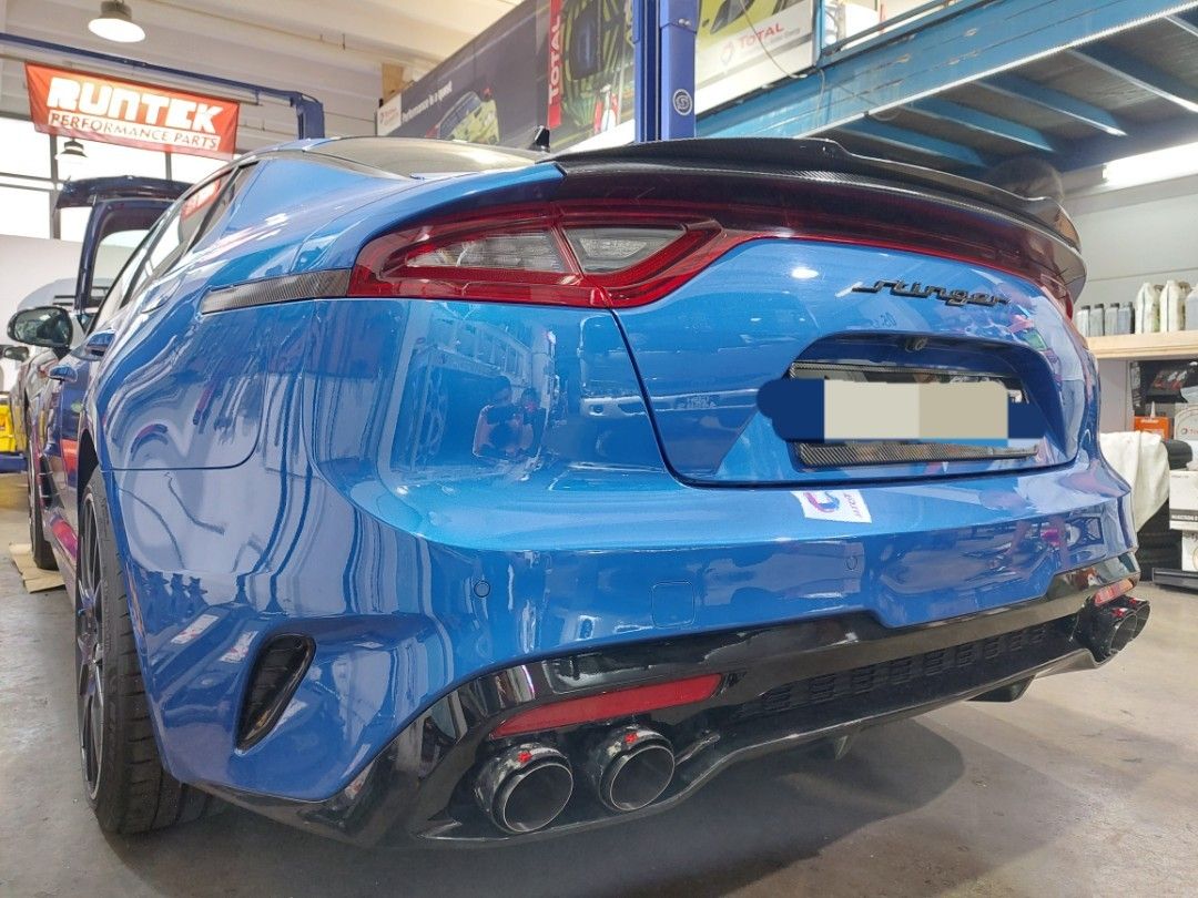 FORGED CARBON FIBER AKRAPOVIC EXHAUST TIP HEAD MODIFICATION , CUSTOM ...