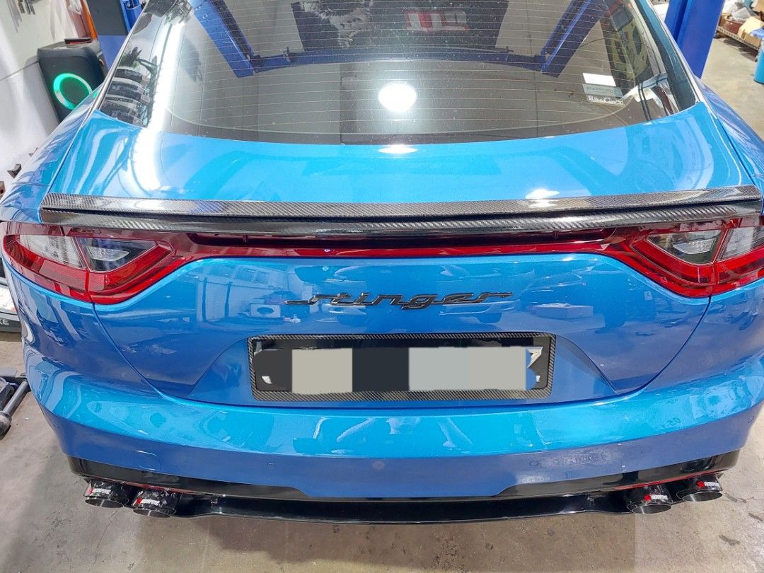 FORGED CARBON FIBER AKRAPOVIC EXHAUST TIP HEAD MODIFICATION , CUSTOM ...