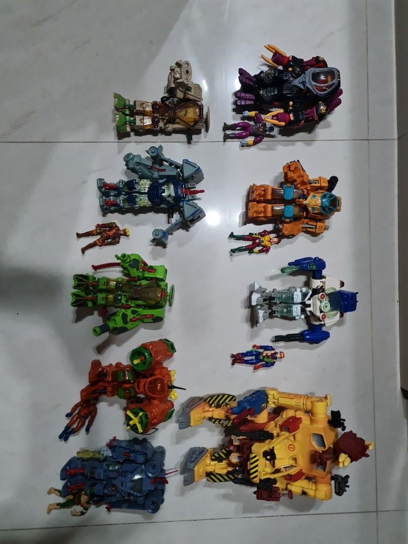 Exo squad robotech lot of 14 robots and figures, Hobbies & Toys, Toys ...