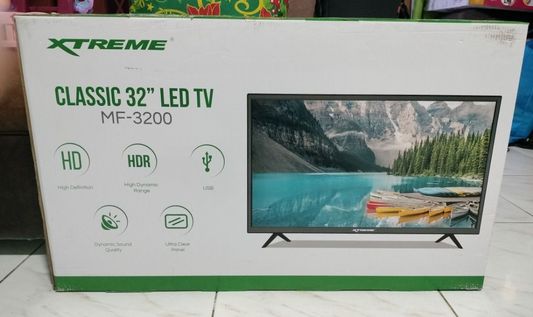 Extreme 32" LED TV (Model:MF-3200), TV & Home Appliances, TV & Entertainment, TV on Carousell