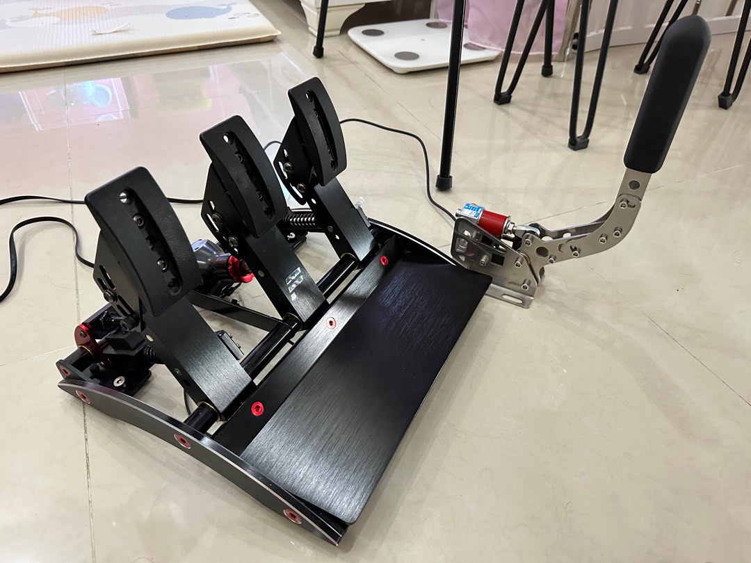 Fanatec V3 pedals package, Hobbies & Toys, Toys & Games on Carousell