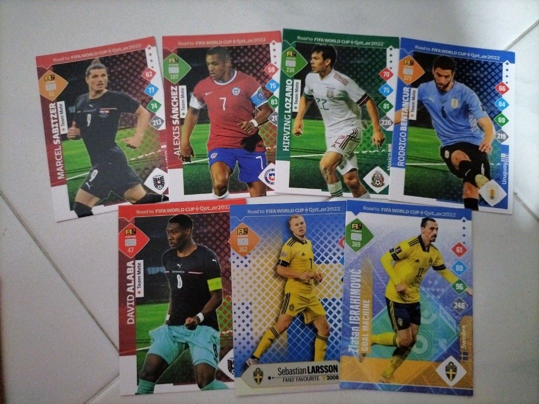 FIFA world cup cards, Hobbies & Toys, Memorabilia & Collectibles, Fan ...