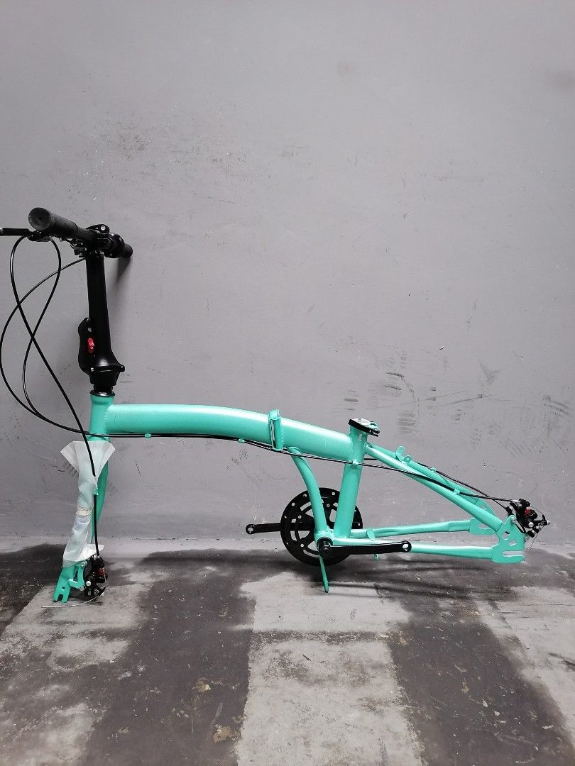 Folding bike frame + Shimano Parts, brand new, Sports Equipment, Bicycles & Parts, Bicycles on ...