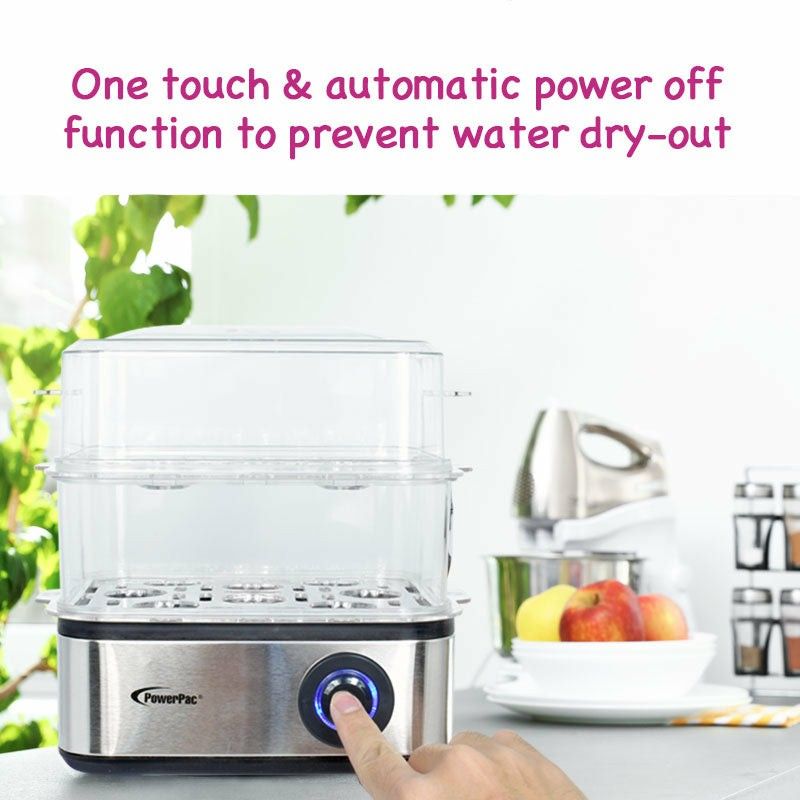 Food Steamer 2.5L Multifunction 2 Tier Steamer (PPS706), TV & Home ...