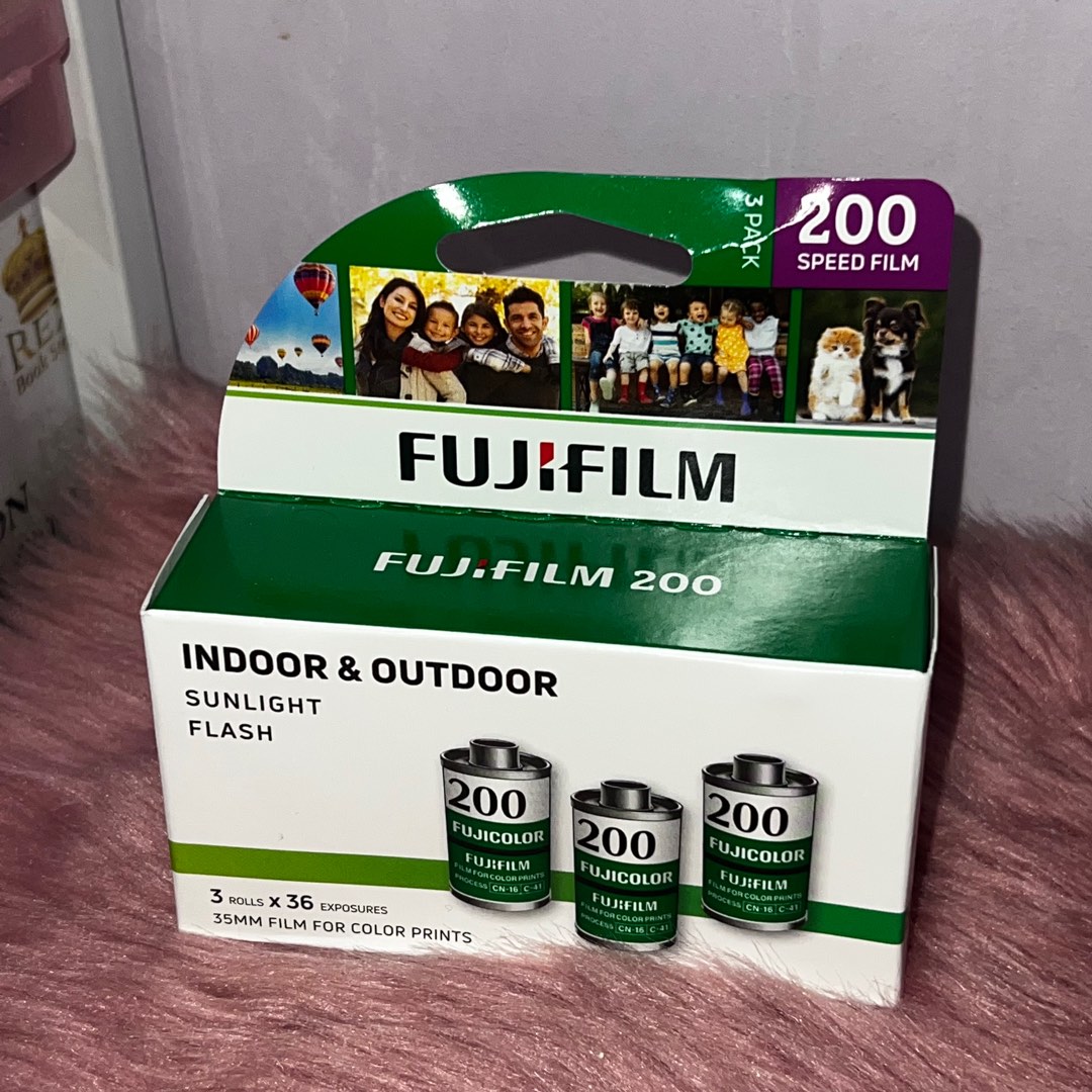 Fuji C200 Film (2k for 3), Photography, Cameras on Carousell