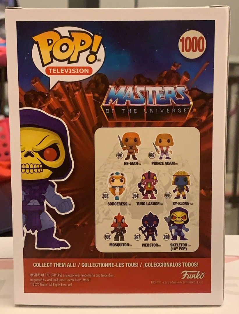 Funko Pop 1000 SKELETOR (GITD) SE, Hobbies & Toys, Toys & Games on Carousell