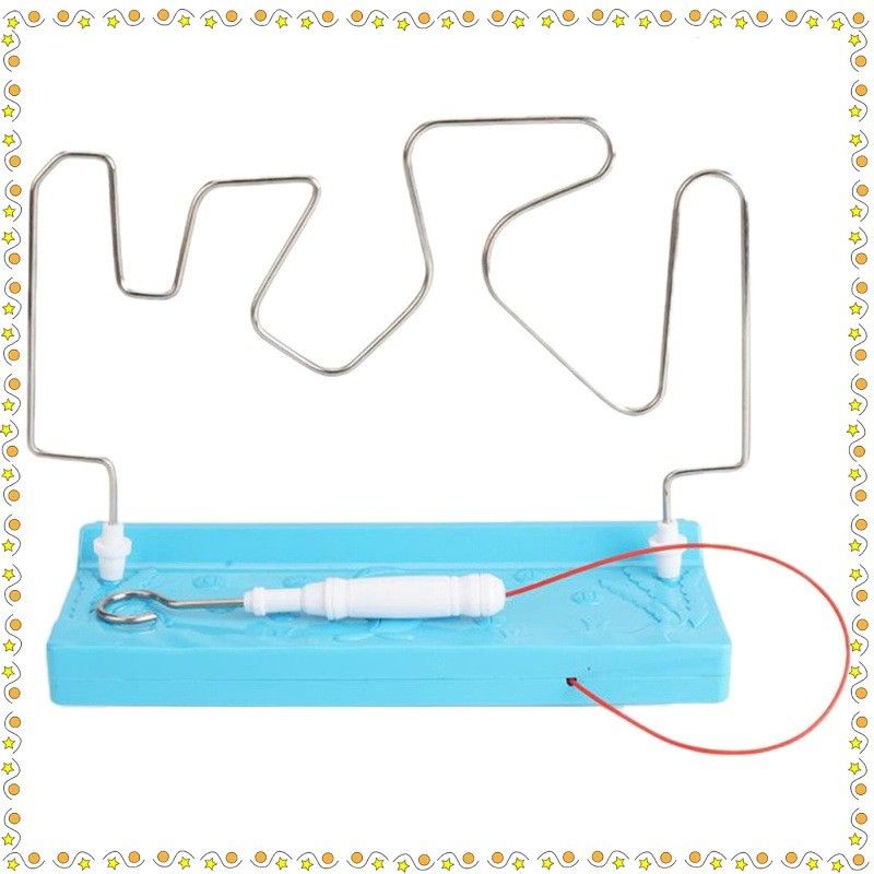 Funny maze electric circuit toy science experiment electric maze game ...