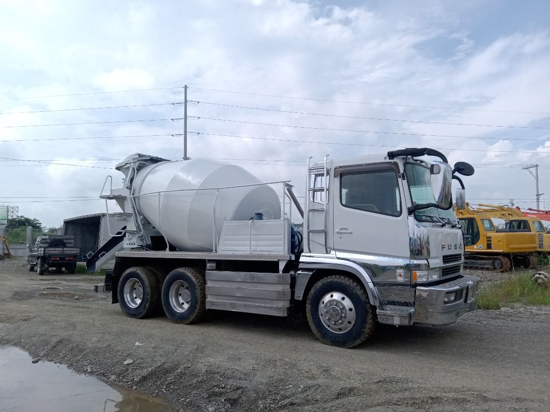 FUSO SUPER GREAT 10WHEELER MIXER TRUCK, PROJECTOR TYPE ( 8DC11 ...