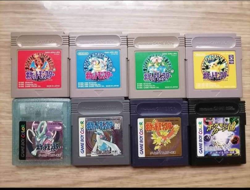 Gameboy Pokemon Games Jpn version, Video Gaming, Video Games, Nintendo ...