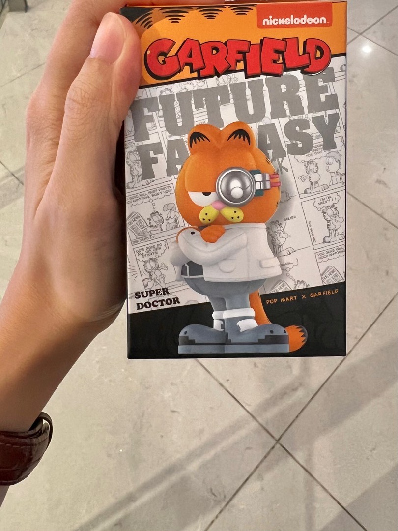 Garfield Nickelodeon Space Guard Figurine Pop Mart, Hobbies & Toys ...