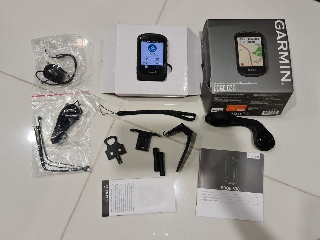 Garmin Edge 830 Cycling Computer, Sports Equipment, Bicycles & Parts ...