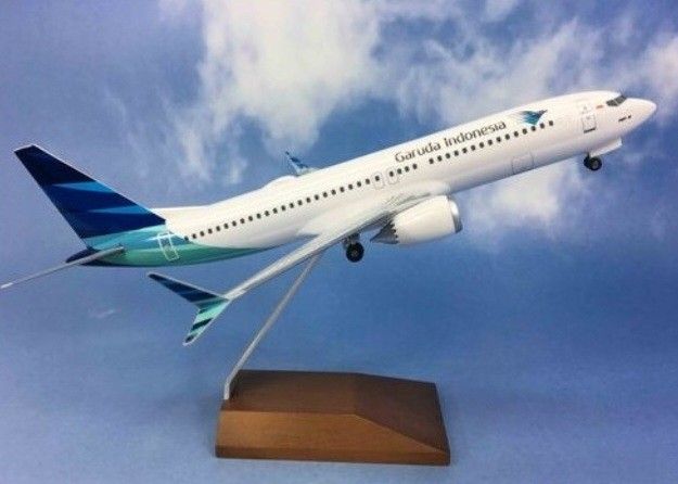 Garuda Indonesia Aircraft Model Boeing 737 Max 8 (DIY model kit ...