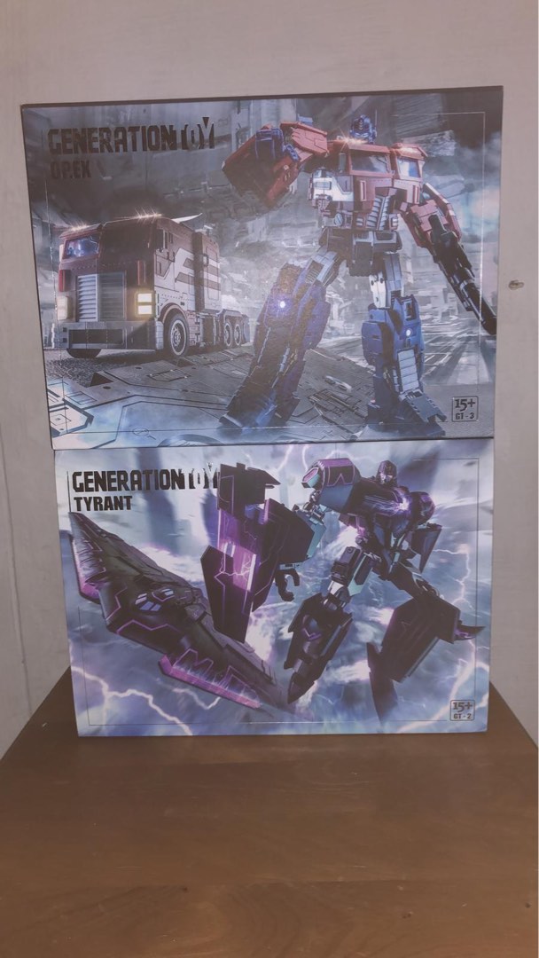 Generation Toys OPEX & Tyrant (Optimus &Megatron), Hobbies & Toys, Toys ...