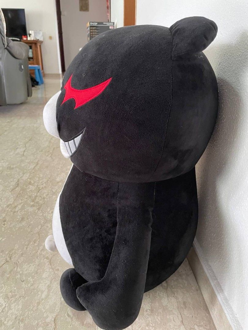 Giant Monokuma Plush, Hobbies & Toys, Toys & Games on Carousell