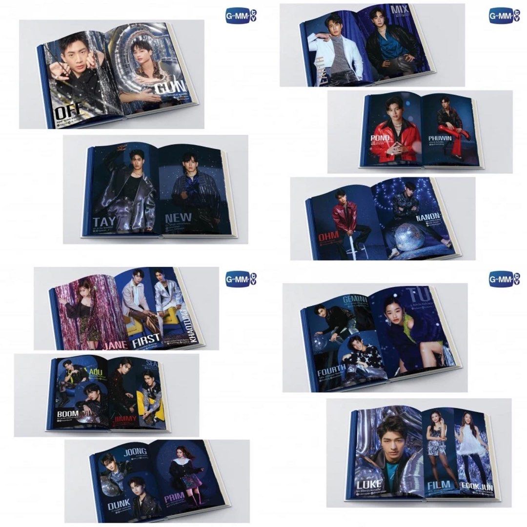 GMMTV SHINING NOTEBOOK 2023, 興趣及遊戲, 收藏品及紀念品, 明星周邊 - Carousell