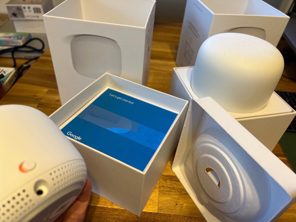 Google Nest Wifi pack: Router + Add-on Point, Computers & Tech, Parts & Accessories, Networking ...