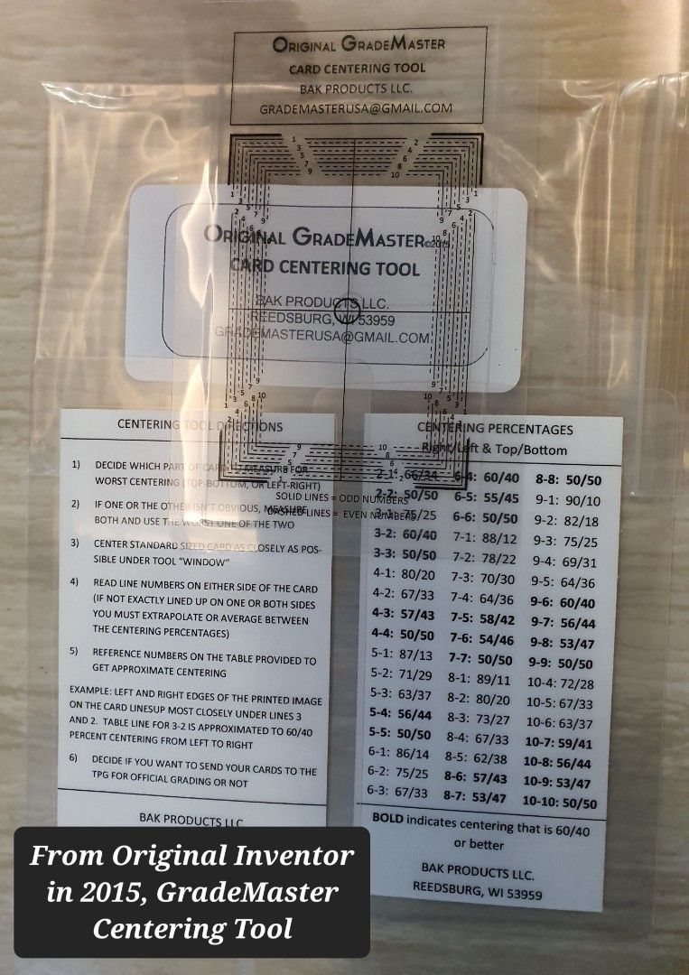 Grading Tool Set, PSA Sleeve, BGS Sleeve, Grade Saver, Card Saver 1, Fiber Cloth, Everything ...