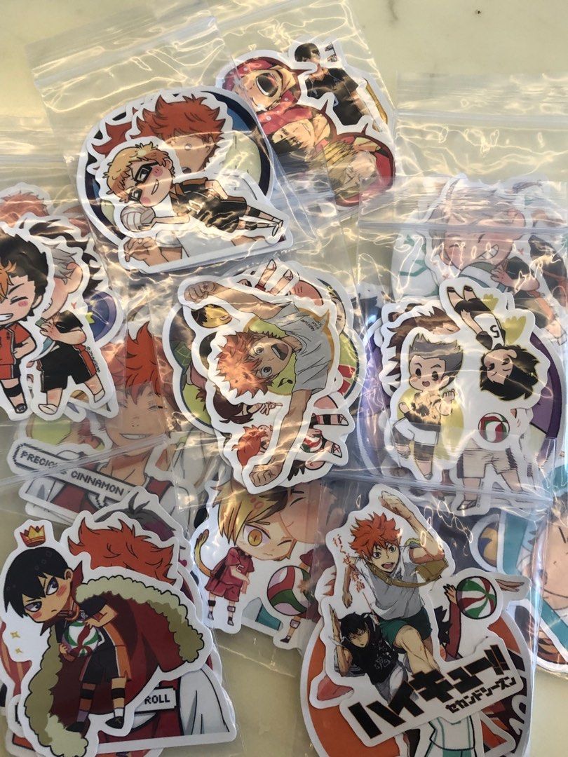 Haikyu stickers, Hobbies & Toys, Memorabilia & Collectibles, J-pop on ...