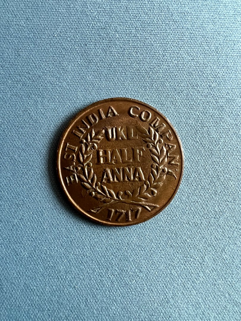 Half Anna coin 1717, Hobbies & Toys, Memorabilia & Collectibles ...