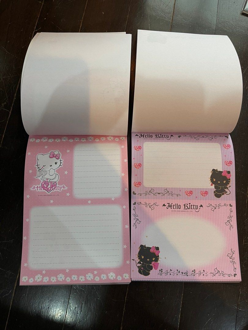 Hello kitty Note pad, Hobbies & Toys, Stationery & Craft, Stationery ...