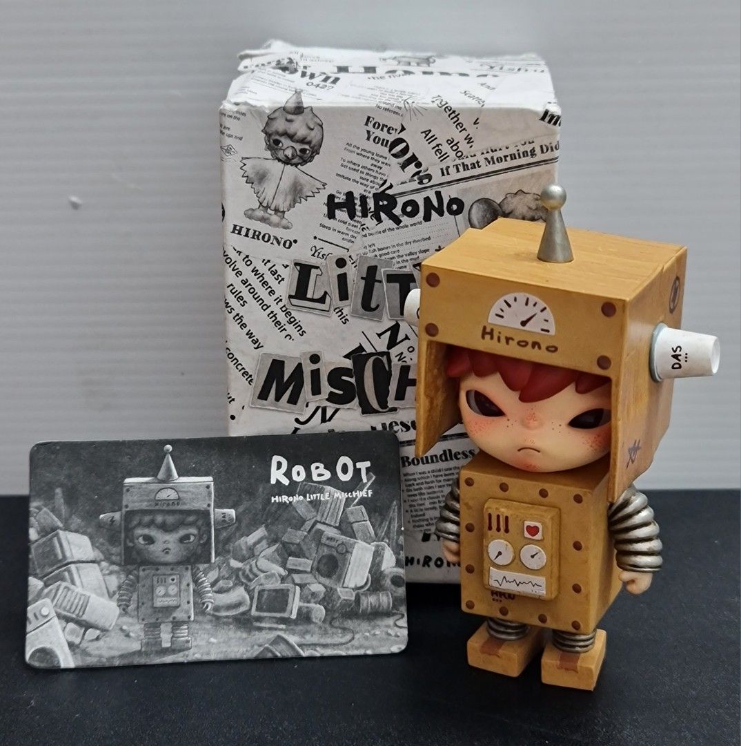 Hirono Robot Popmart Blind Box, Hobbies & Toys, Toys & Games on Carousell