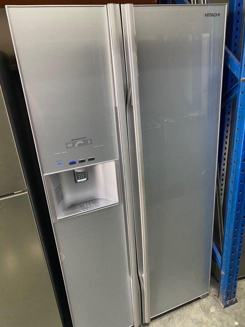 Hitachi 3Ticks Inverter x Dual Fan Cooling Water/Ice Dispenser Side by ...