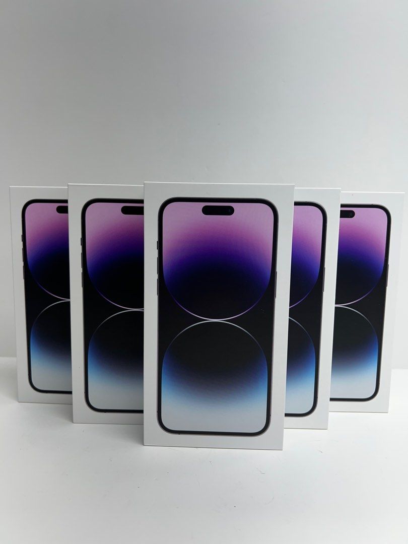 Hk Set Dual Sim Iphone 14 Pro Max 256GB Sealed Set, Mobile Phones ...