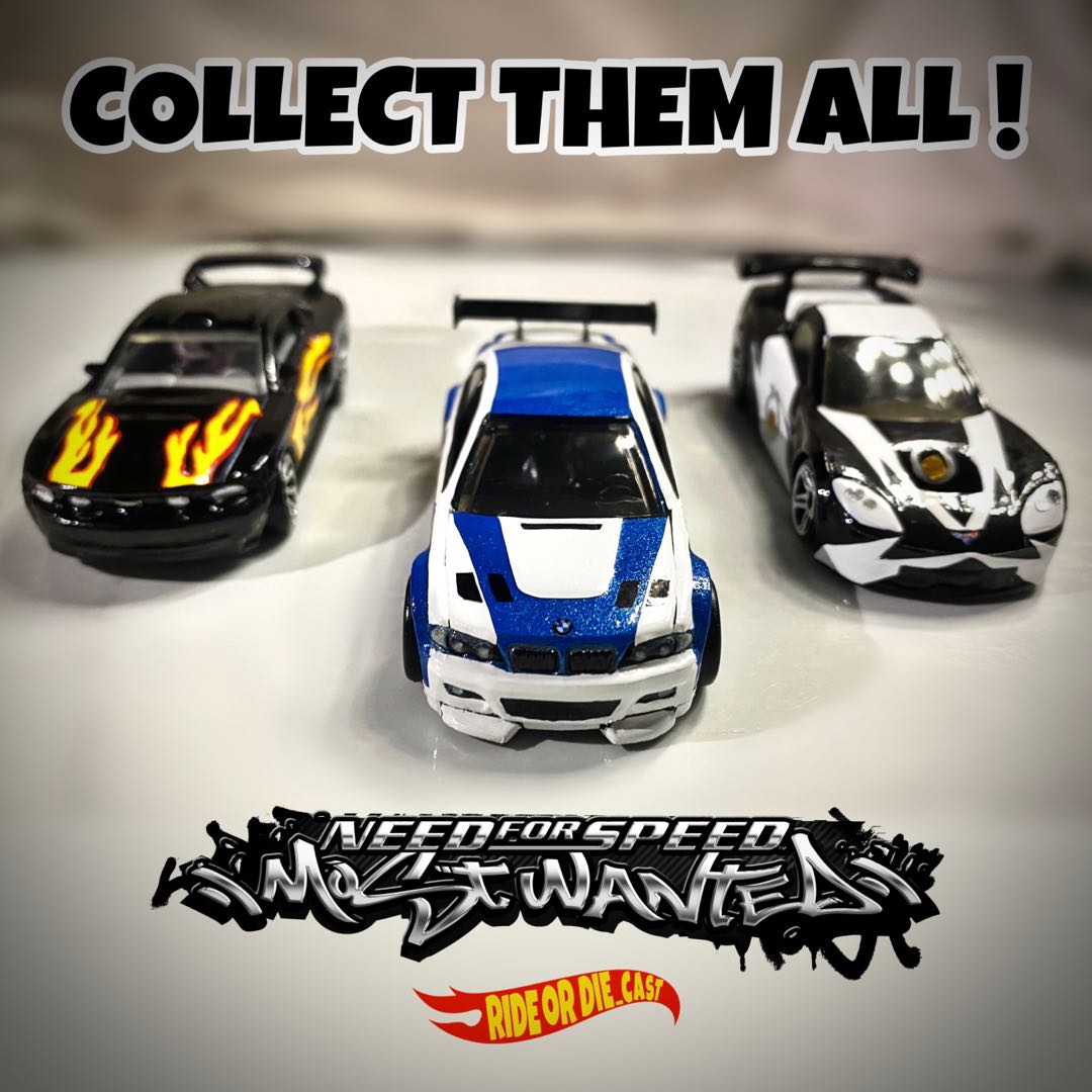 Hot Wheels NFS Most Wanted, Hobbies & Toys, Toys & Games on Carousell