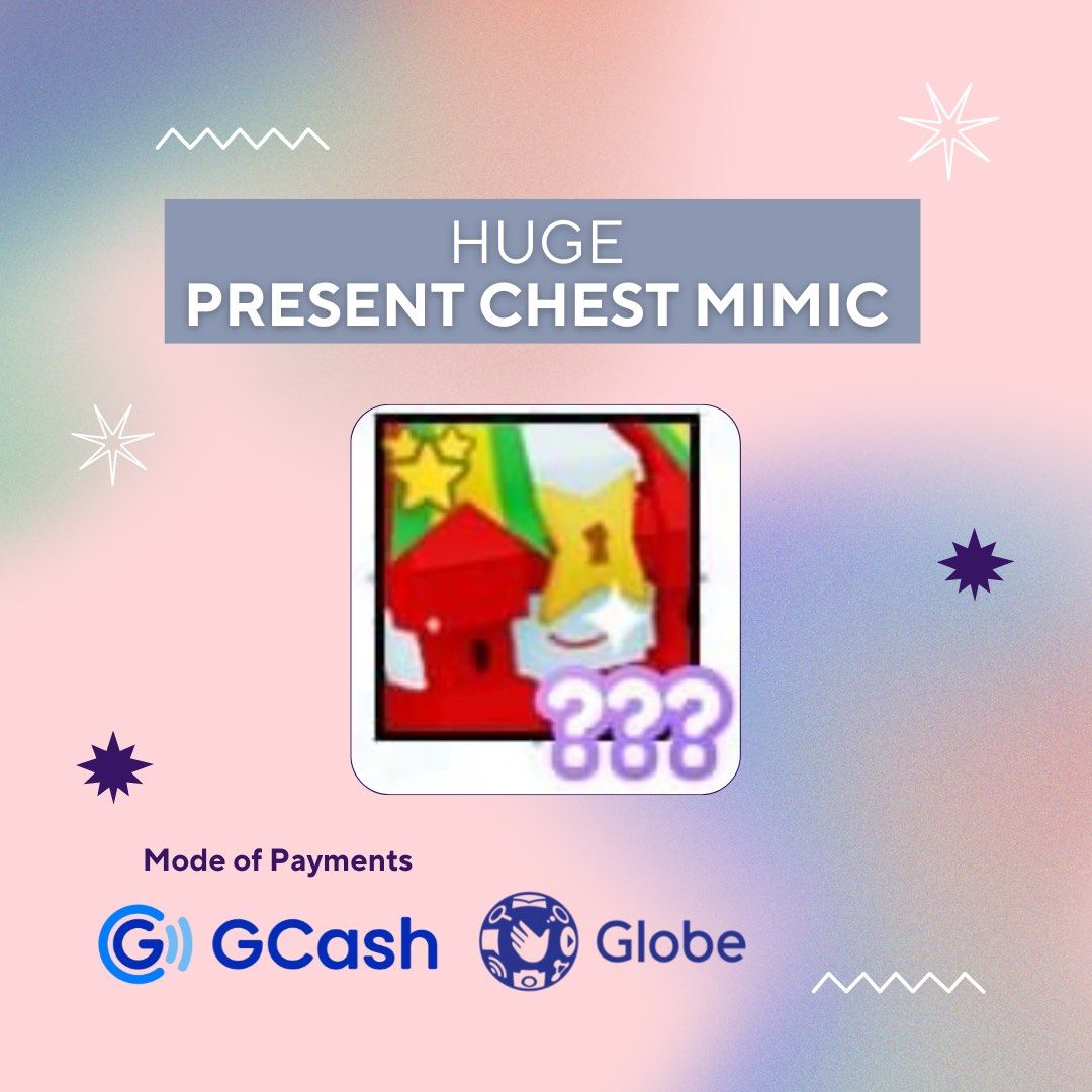 Huge Present Chest Mimic | Pet Simulator X, Hobbies & Toys, Toys ...