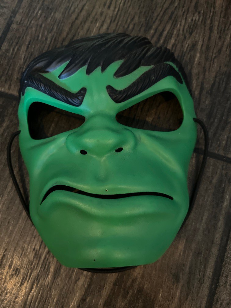 Hulk mask, Hobbies & Toys, Toys & Games on Carousell
