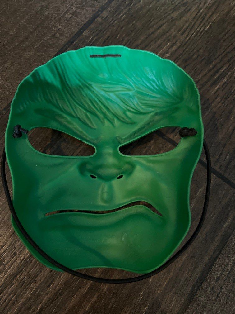 Hulk mask, Hobbies & Toys, Toys & Games on Carousell