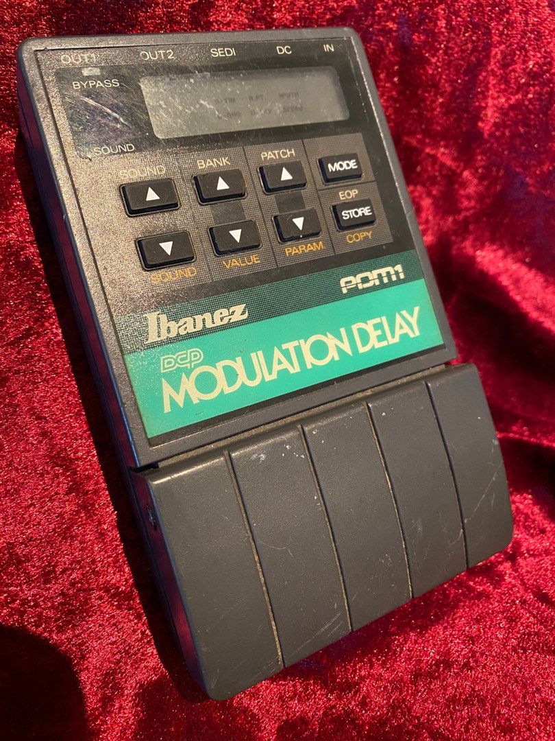 Ibanez PDM1 Modulation delay, 興趣及遊戲, 音樂、樂器 & 配件, 樂器配件 - Carousell