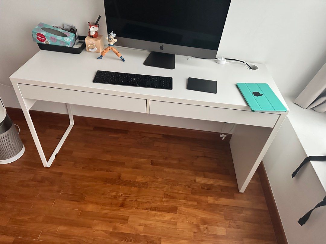 IKEA Study Table, Furniture & Home Living, Furniture, Tables & Sets on ...