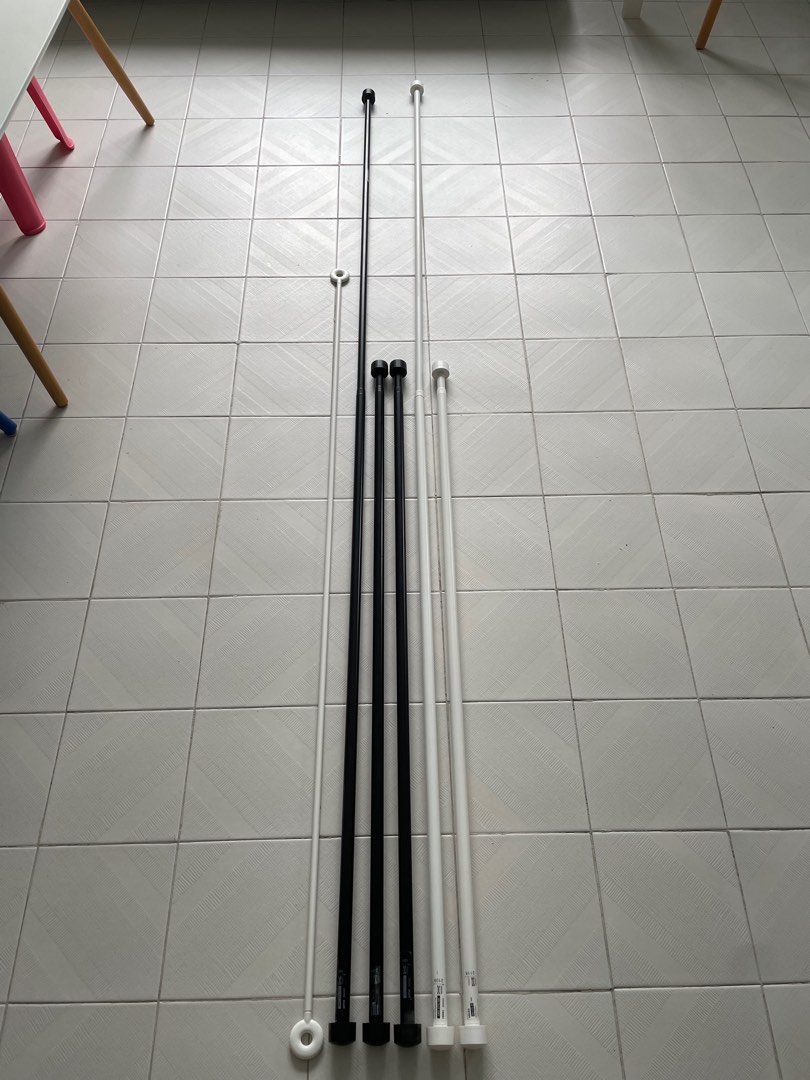 Curtain rod IKEA RACKA, Furniture & Home Living, Furniture, Other Home ...