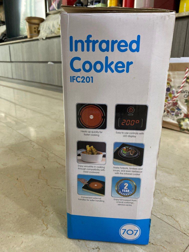 Infrared cooker IFC201 707, TV & Home Appliances, Kitchen Appliances ...