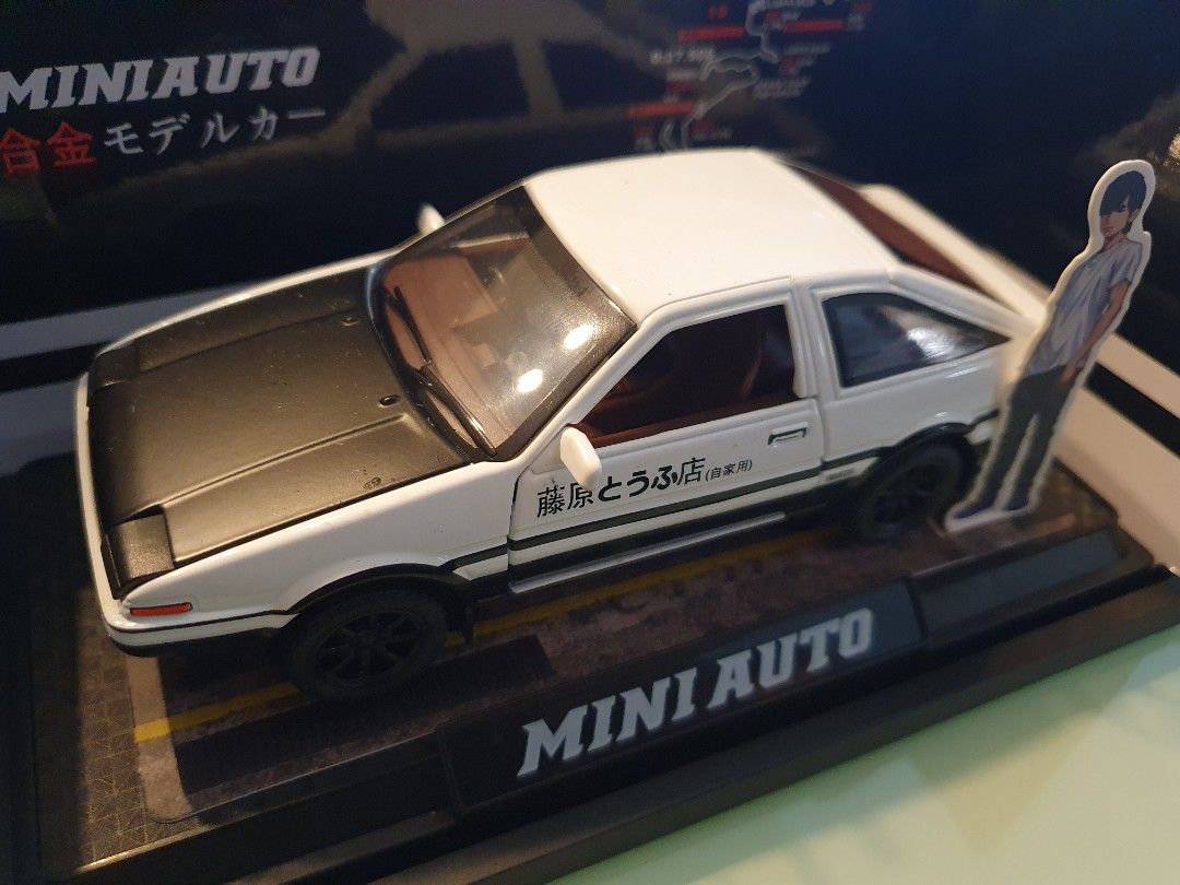Initial D Toyota AE86 replica 1:28 diecast, Hobbies & Toys, Toys ...